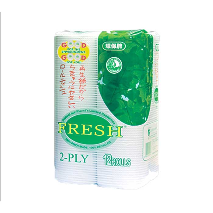Fresh Tissue 12 rolls, 2ply – Biz Asia Trading Inc.