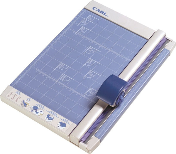 Carl RT-200 (12") PROFESSIONAL ROTARY TRIMMER, 10 SHEETS/STRAIGHT, SCO ...